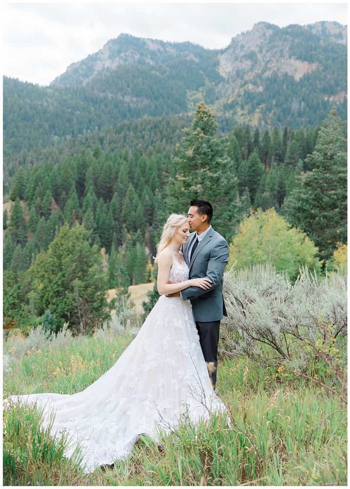 Allyson & David: Tibble Fork Bridals | Madison Larsen Photography