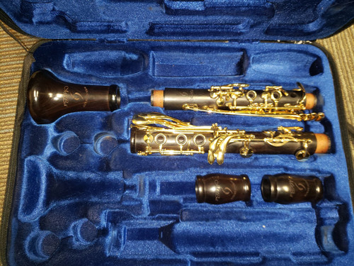 Backun MOBA Bb Clarinet--Gold Plate, Solid Silver Upgrades! | Ashantee ...