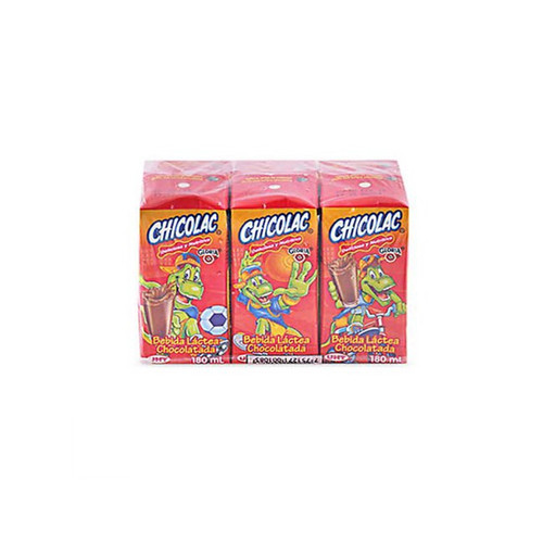 Bebida Láctea Chocolatada - 180ml. Six Pack - Chicolac | VíaMayor