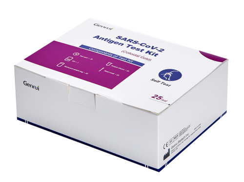 Paq. 3 KITS: Genrui Antígeno SARS-CoV-2 test kit | sedsa