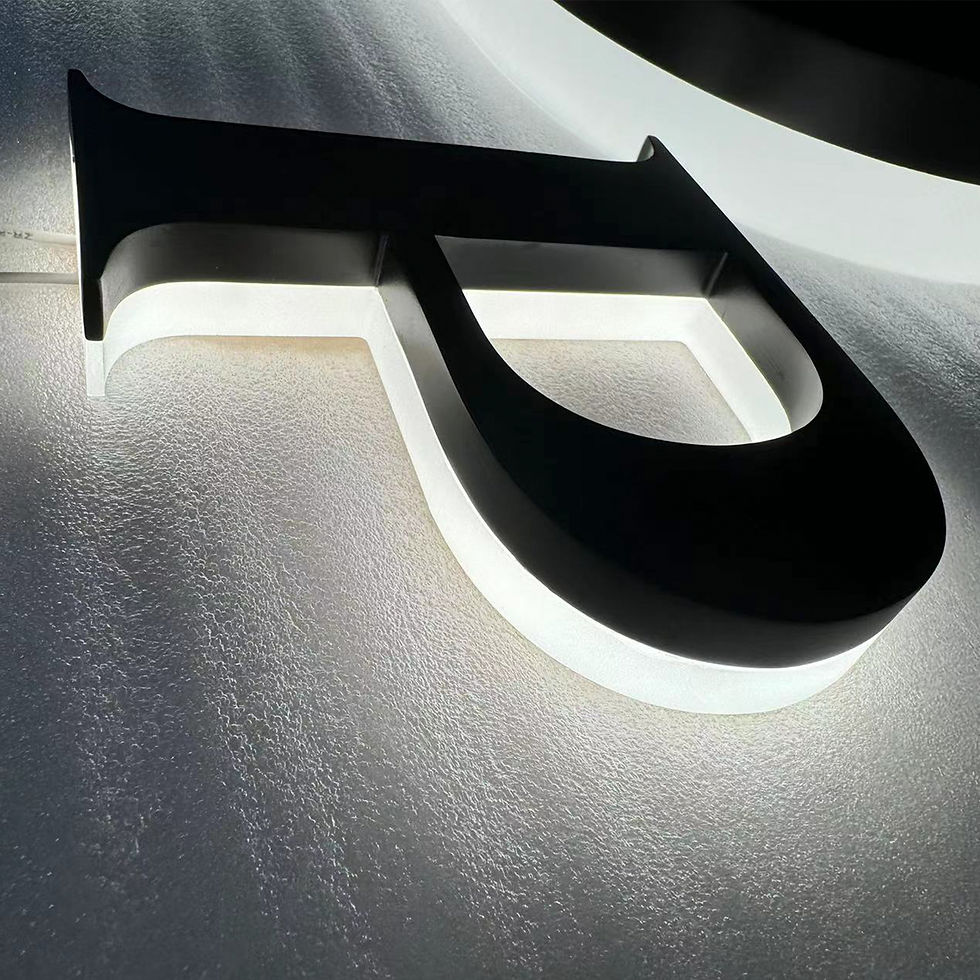 Custom LED Channel Letters Sign