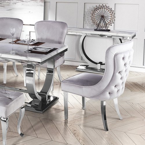 Sandhurst Straight Leg Dining Chair | Leeds Home Furniture