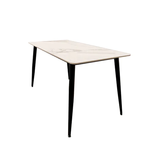 Titus Black Dining Table | Leeds Home Furniture