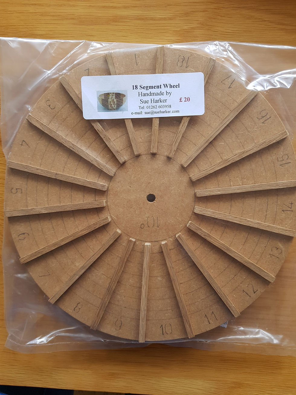 OPENS SEGMENT WHEEL 18 SEGMENT | Sue Harker