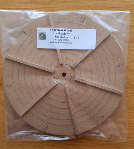OPEN SEGMENT WHEEL 6 SEGMENT | Sue Harker