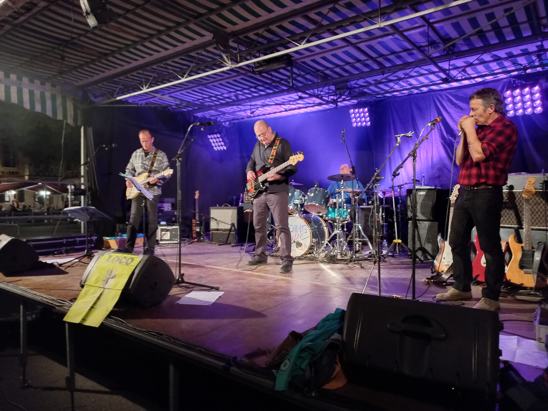 Locoblues, groupe Blues Rock concert, soirées dansantes
