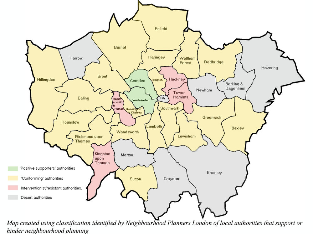Researching London's neighbourhood planning experience