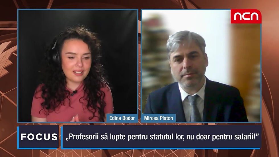 Unde este scoala de altadata? - invitat: Mircea Platon