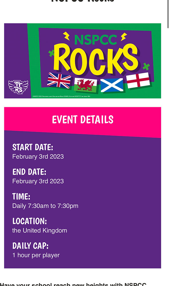 We are raising money for NSPCC!