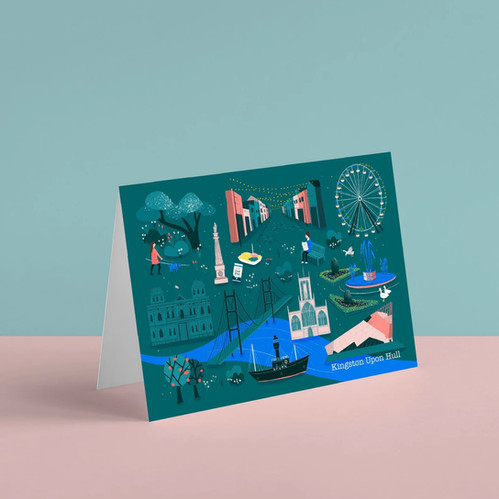 Hull Landmarks Card | Hannah Penrose