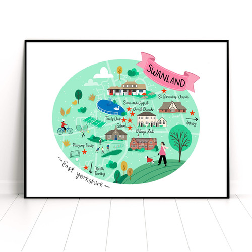 Swanland Art Print | Hannah Penrose
