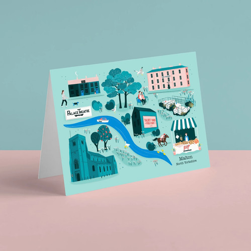 Malton Landmarks Card | Hannah Penrose