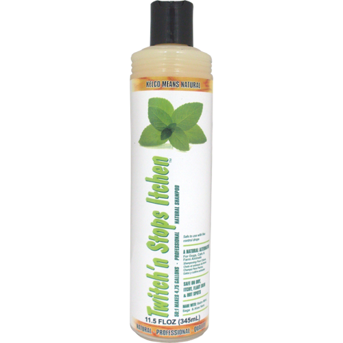 Twitch'n Stop Itchin Shampoo by Kelco 50:1 - 11.7oz | Groomers Friend