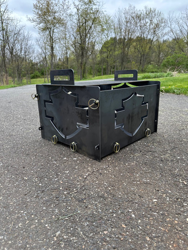 Collapsing Harley Shield pit | New Hanover Fabricat