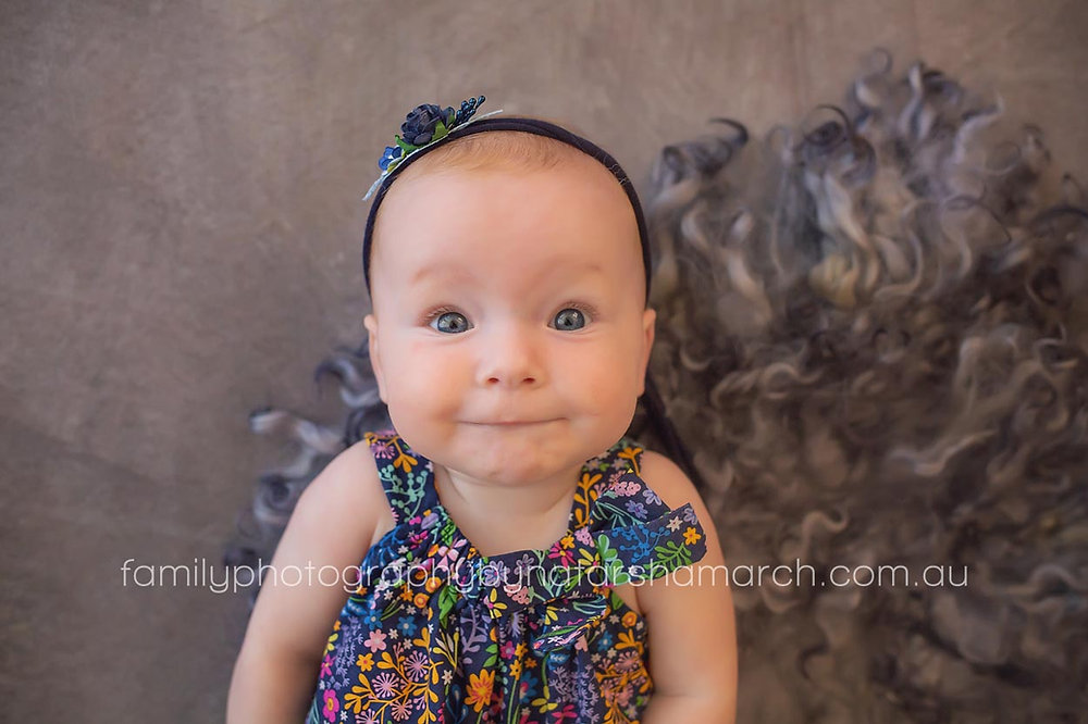 Baby Emily - Family Photographer Brisbane North