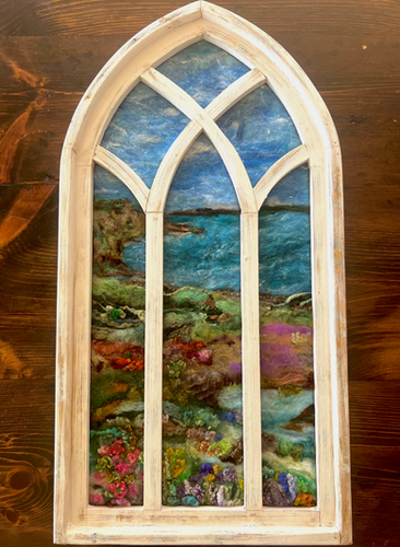 Wonders Beyond My Window | Fiber and Felt