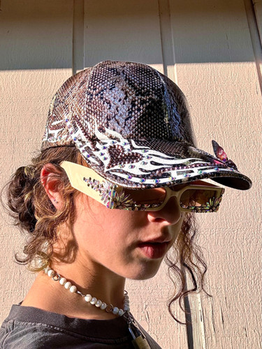 Y2K Serpent Snapback | MEDUSA COMPLEX