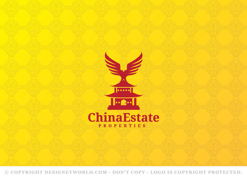 China Estate Logo | DesigneyWorld