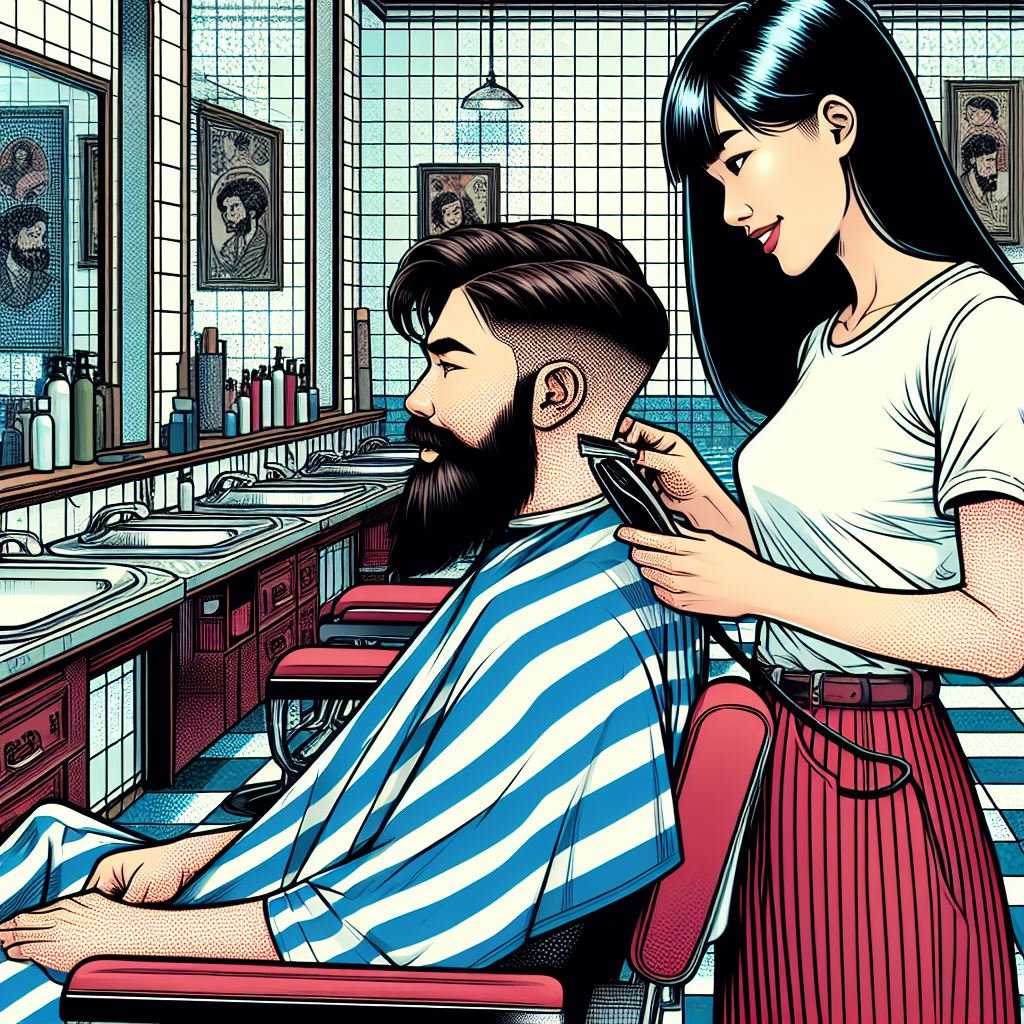 Snit papa en zoontje 5tot10 jaar | Mai Barber & Hair