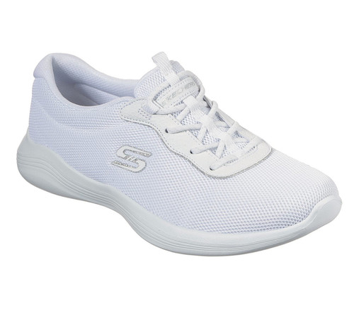 Tenis Skechers Blanco Dama 23607WSL | Draft Sport