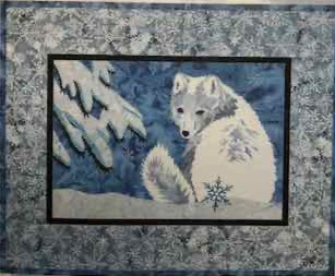 WF Alaskan Arctic: Arctic Fox Quilt Kit | Cabin Fever Alaska