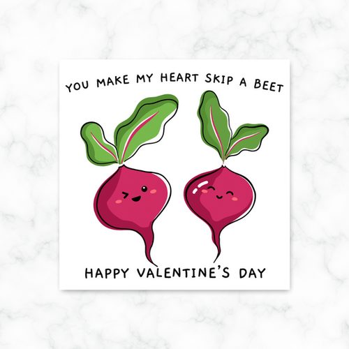 Beet Greeting Card | Foodstuffs