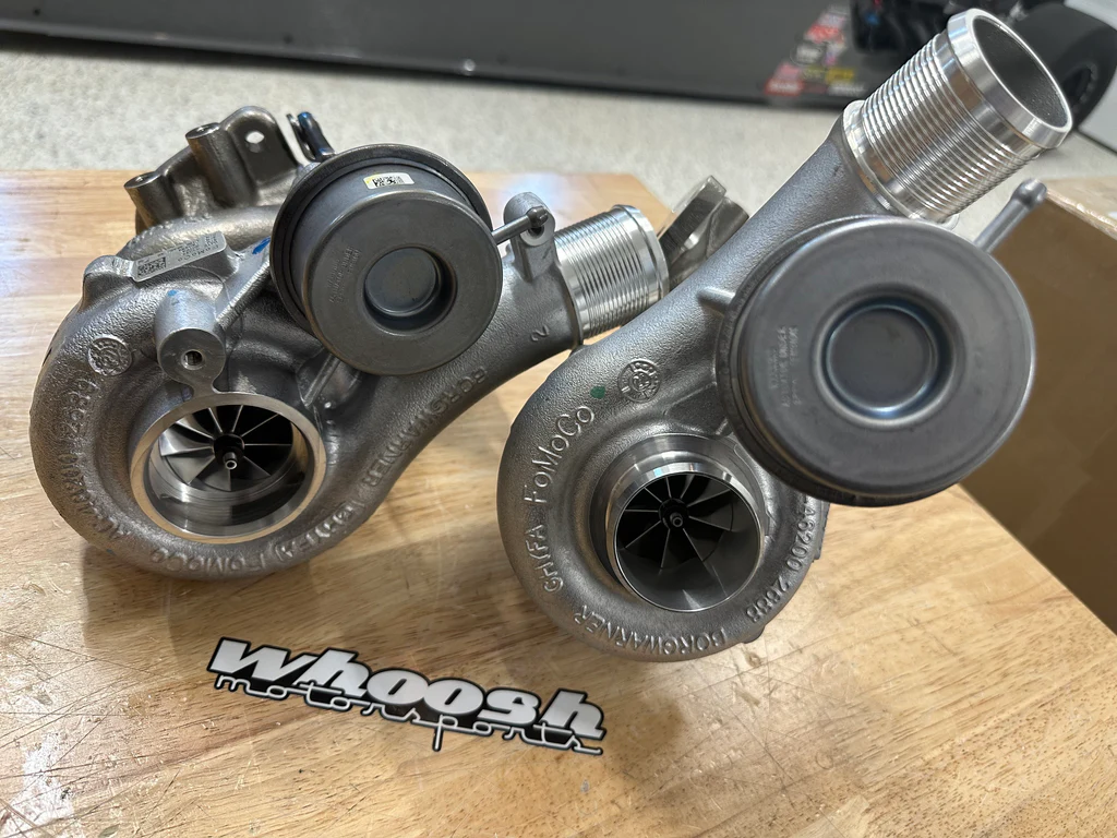 Whoosh Motorsports StageX HYBRID turbos 2020-2024 Explorer ST | GooseTuned