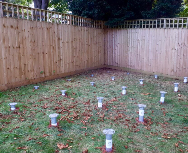 What are ground screw foundations?