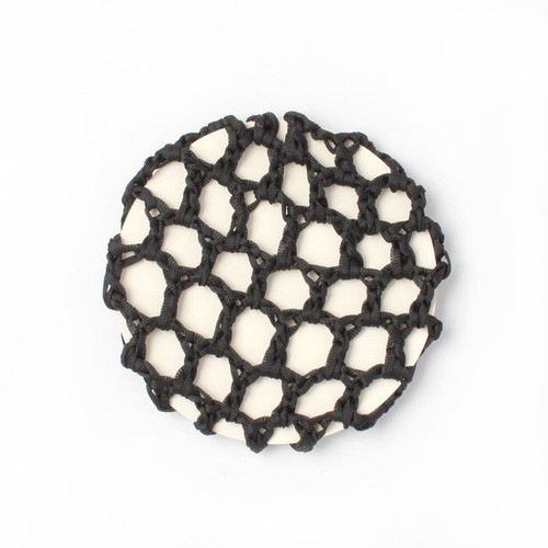 Black crochet bun net | Gandolfi Dance