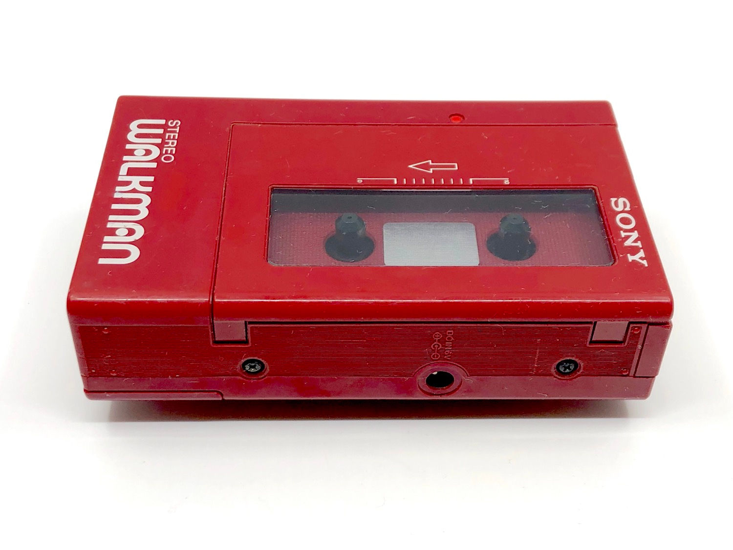 Sony Walkman WM-4 Red Portable Cassette Player