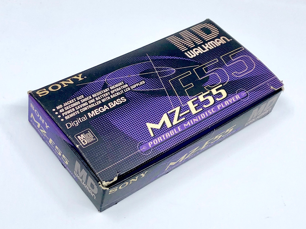 Sony Walkman Sony MZ-E55 MiniDisc Player Silver