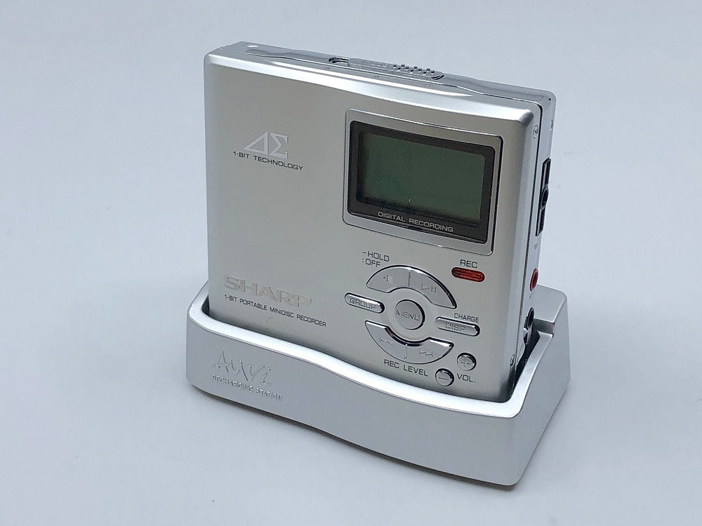 Sharp MD-DR7S 1-Bit MiniDisc Recorder Silver
