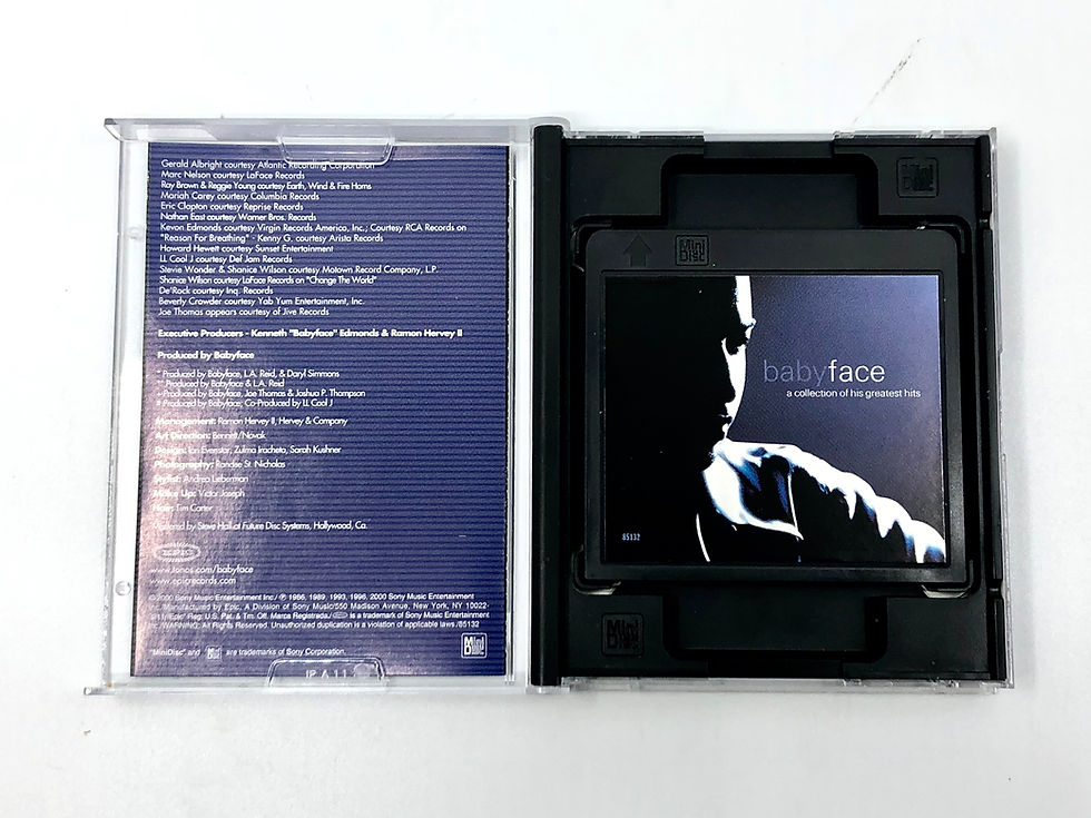 Babyface - A Collection of His Greatest Hits MiniDisc Album