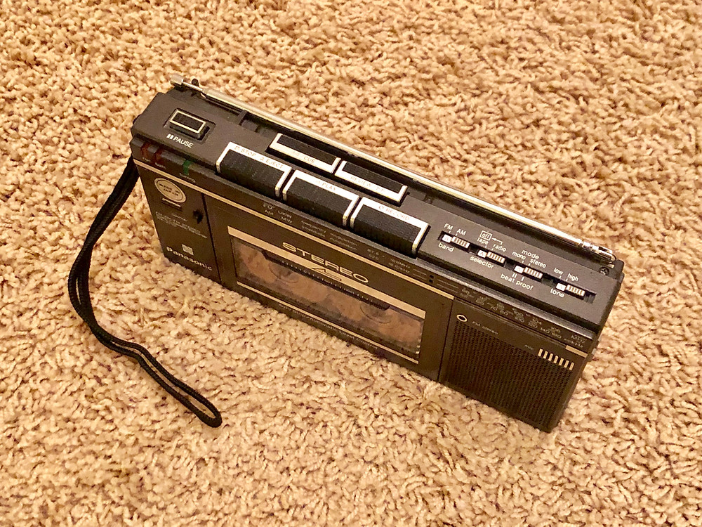 Panasonic RX-2700 Portable Cassette Player Recorder