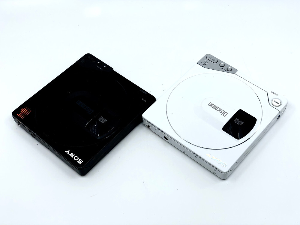 Sony Discman D-150 White Portable CD Player