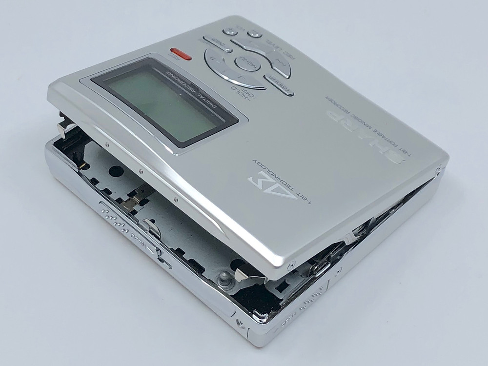 Sharp MD-DR7S 1-Bit MiniDisc Recorder Silver