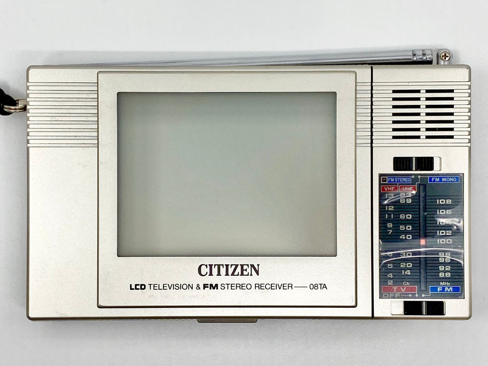 Citizen 08TA Radio LCD TV