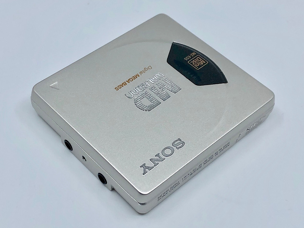 Sony Walkman Sony MZ-E55 MiniDisc Player Silver