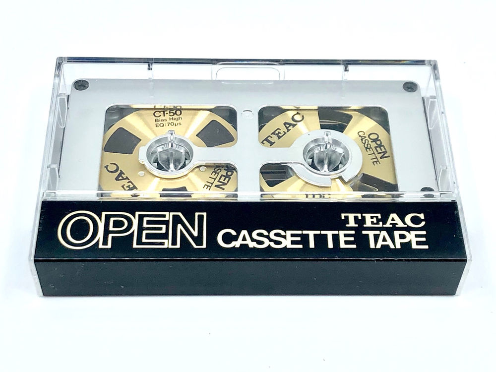Teac Open Cassette Tape CrO2 Type II