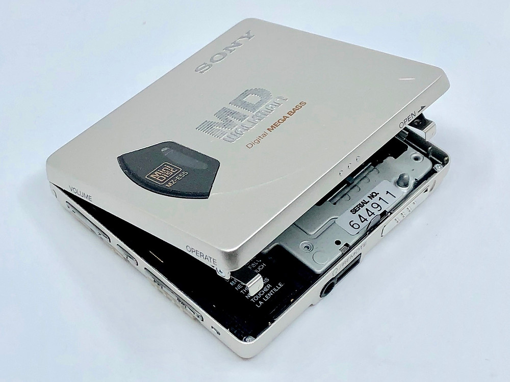 Sony Walkman Sony MZ-E55 MiniDisc Player Silver