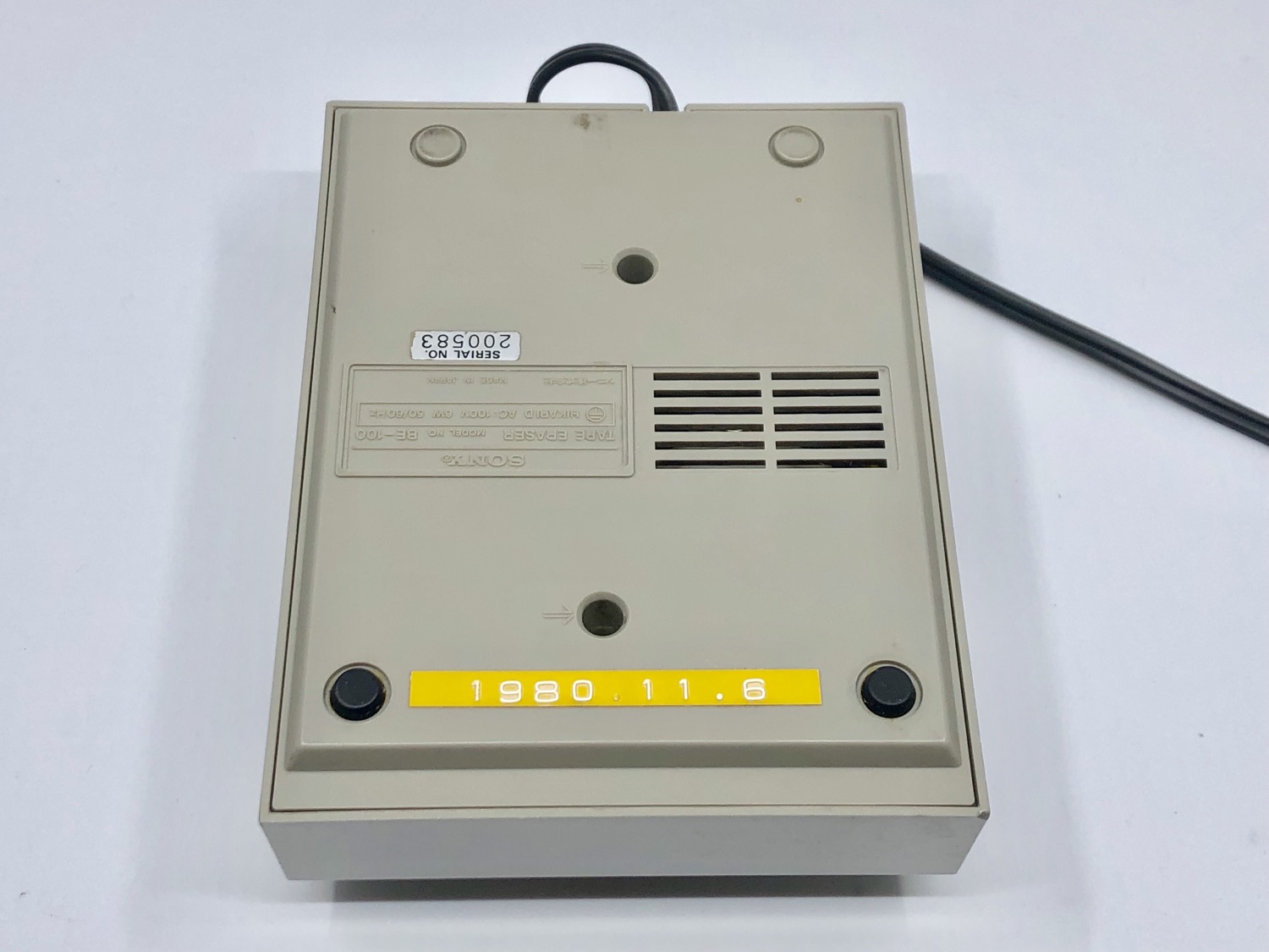 Sony BE-100 Winder Eraser