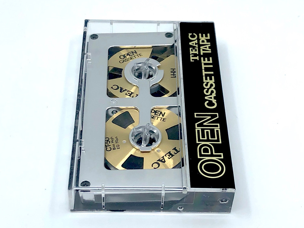 Teac Open Cassette Tape CrO2 Type II