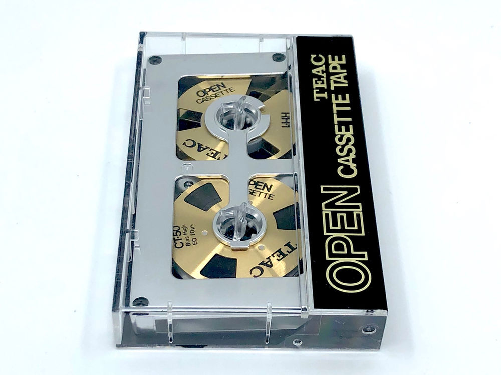 Teac Open Cassette Tape CrO2 Type II