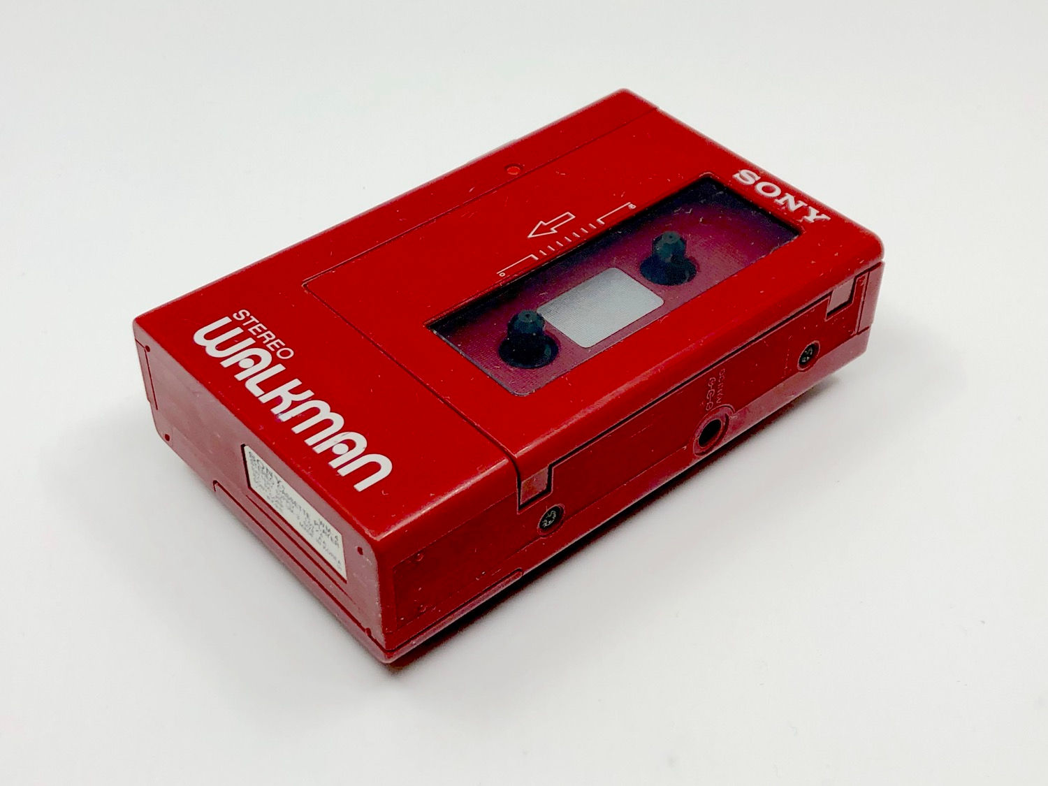 Sony Walkman WM-4 Red Portable Cassette Player
