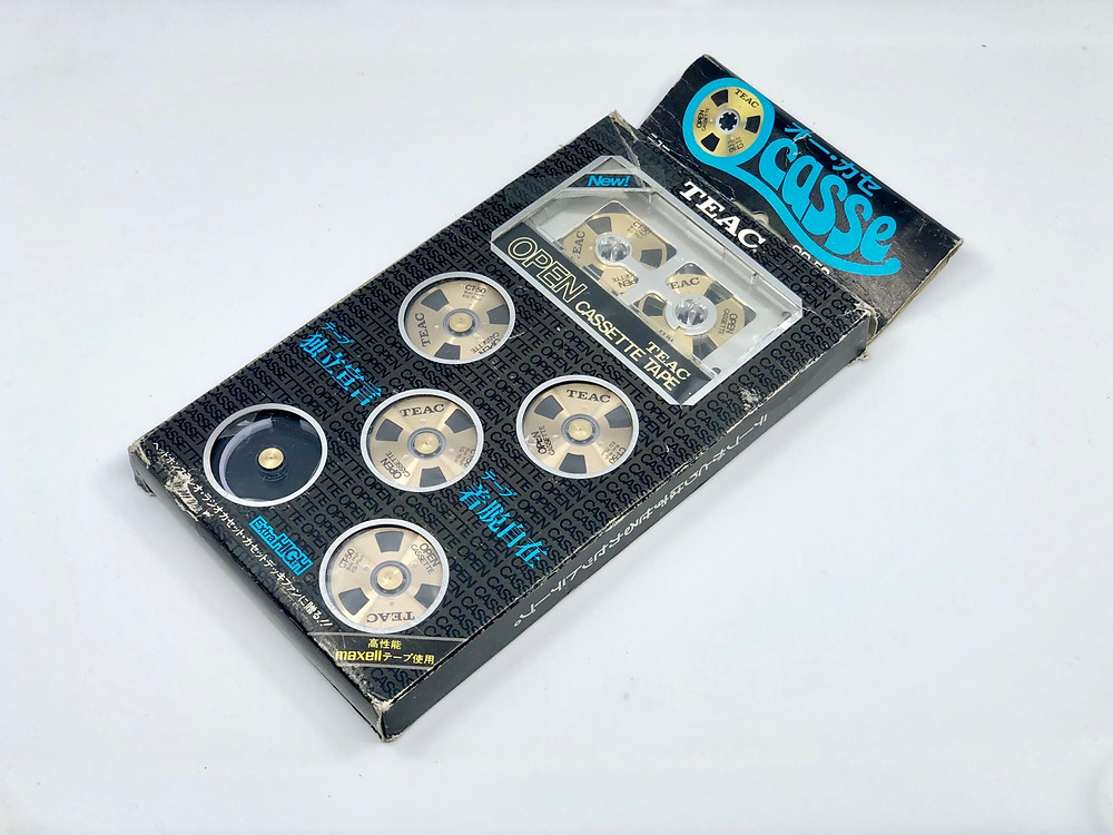 Teac Open Cassette Tape CrO2 Type II