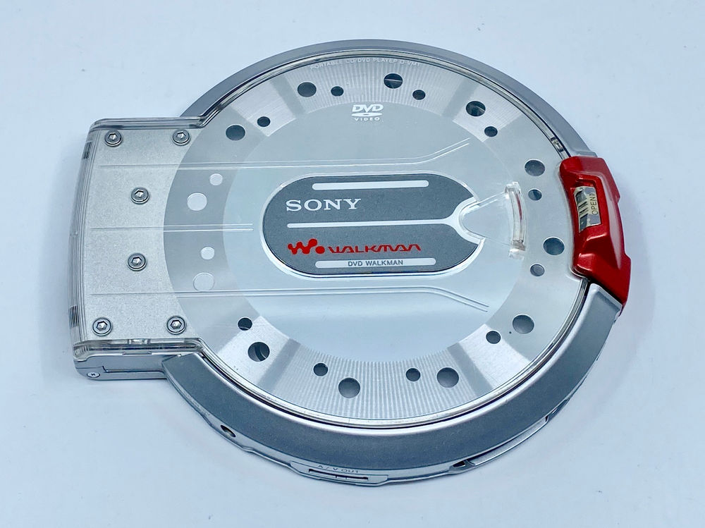 Sony Walkman D-VM1 Red Portable DVD Player