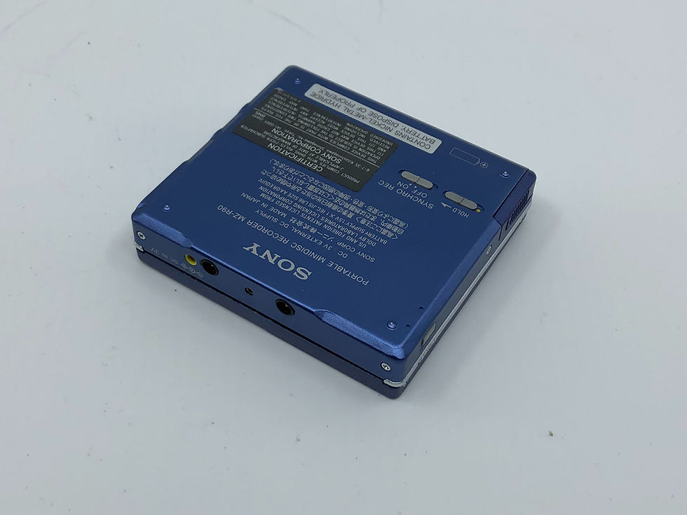 Sony MZ-R90 Blue MD Recorder