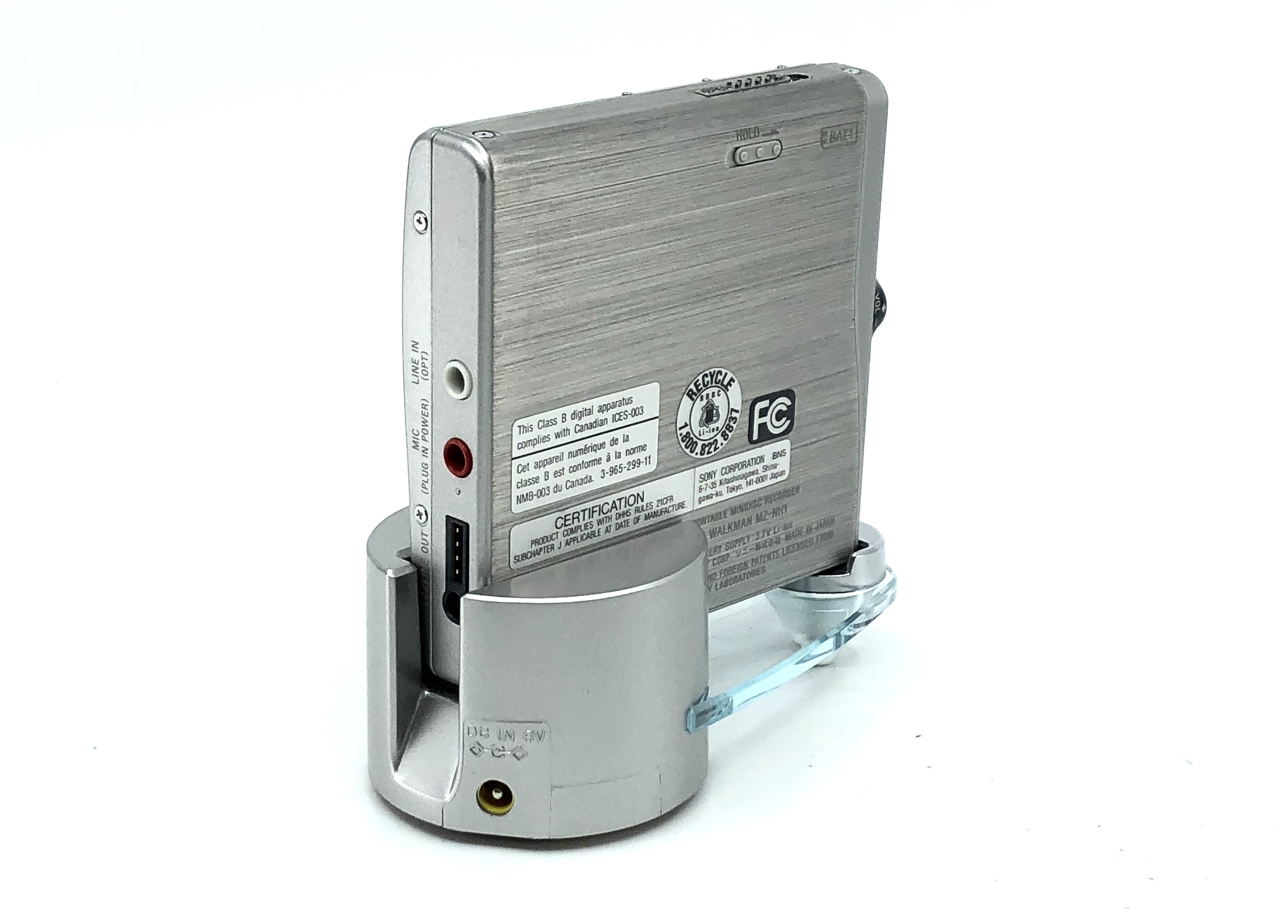 Sony MZ-NH1 MiniDisc Recorder Hi-MD