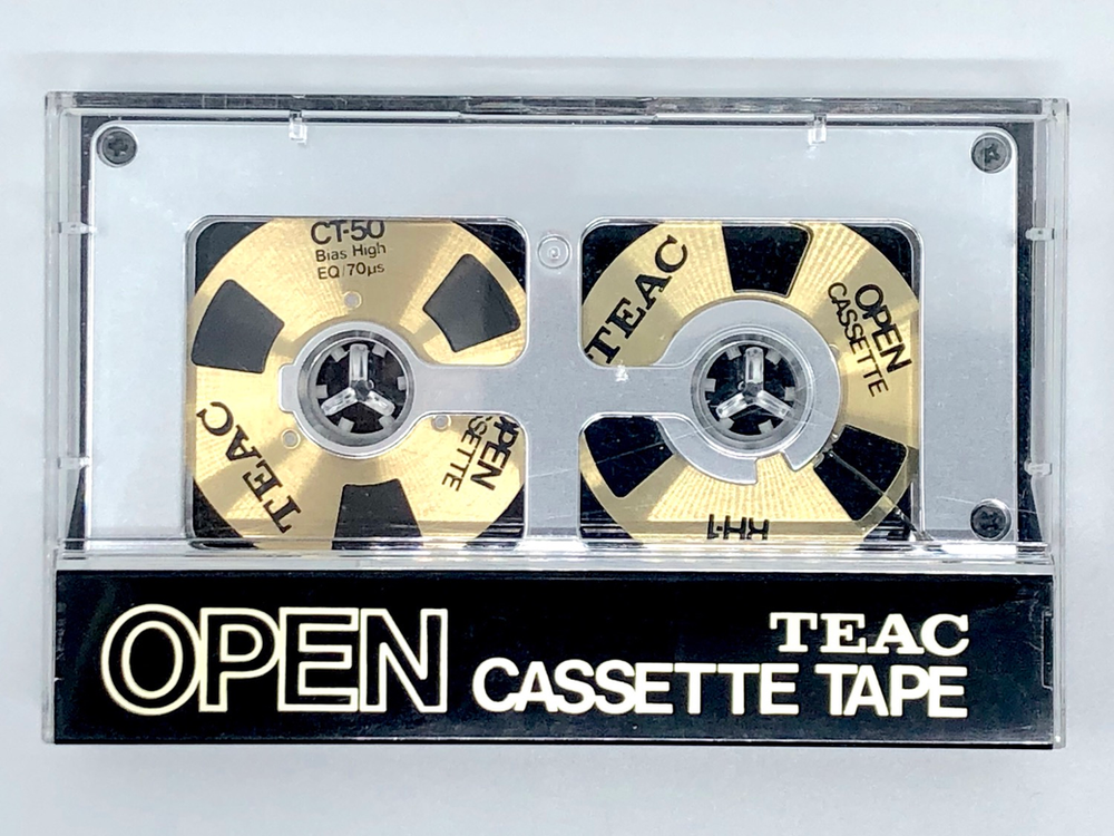 Teac Open Cassette Tape CrO2 Type II