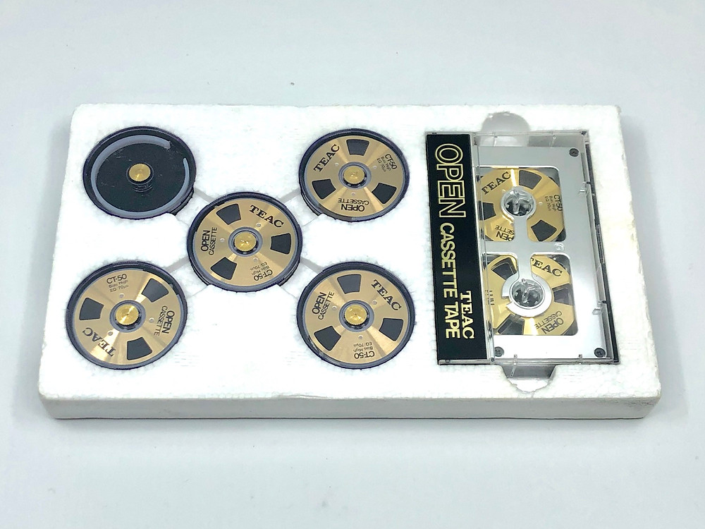 Teac Open Cassette Tape CrO2 Type II